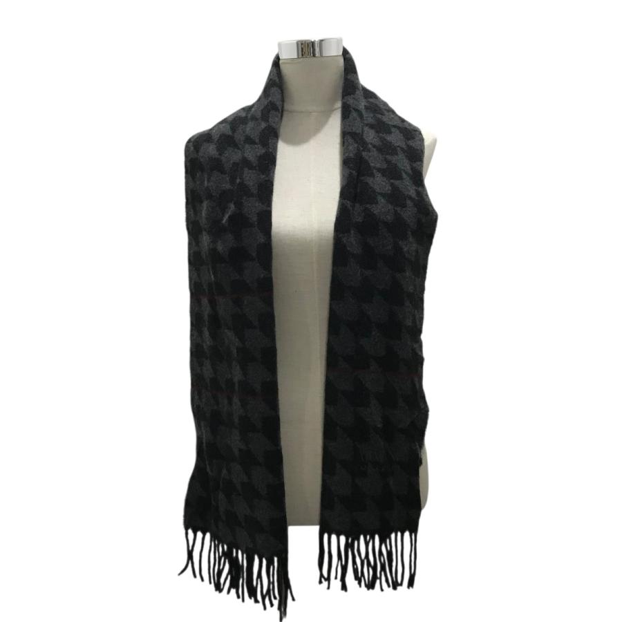 ARMANI COLLEZIONI アルマーニコレツィオーニ ウールマフラー グレー×ブラック : カインドオルYahoo!店 - 通販 - Yahoo!ショッピング