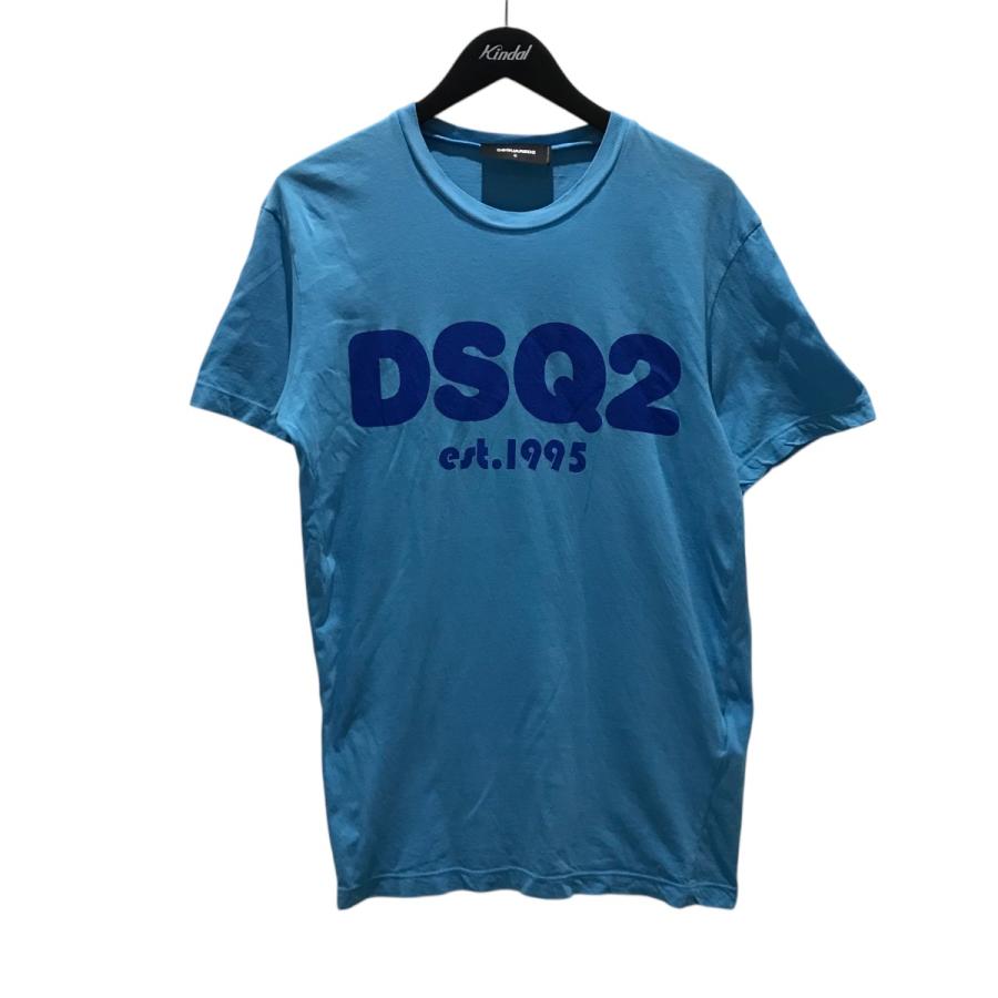 DSQUARED2 【値下げ】DSQUARED2 21SS ロゴTシャツ S74GD0838 ブルー サイズ：S (銀座店) : カインドオルYahoo!店 - 通販 - Yahoo!ショッピング