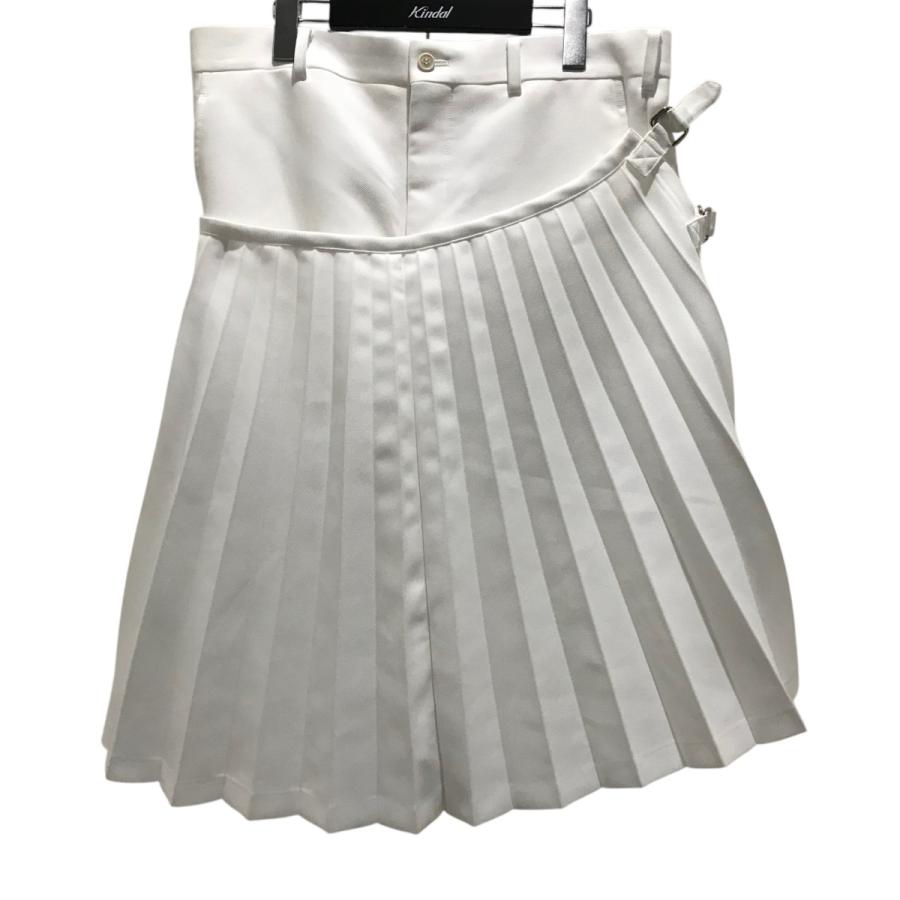 COMME des GARCONS HOMME PLUS コムデギャルソンオムプリュス 巻きプリーツショーツ ショートパンツ PN-P059 ホワイト : カインドオルYahoo!店 - 通販 ...