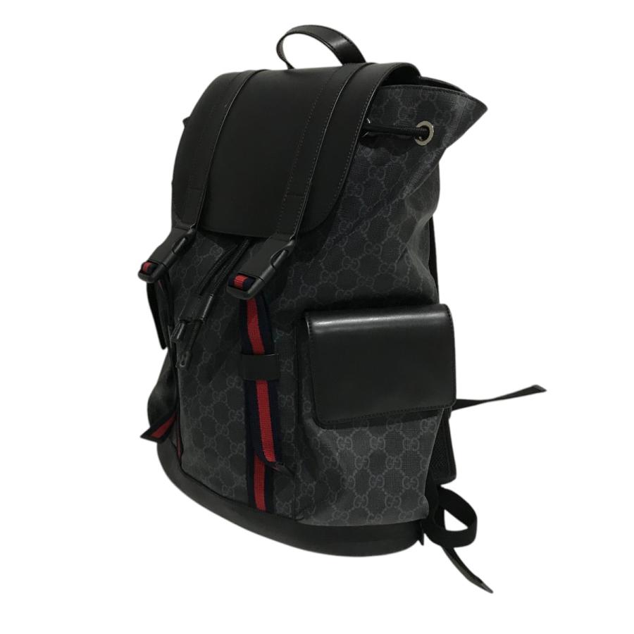 GUCCI グッチ GGスプリームキャンバス バックパック 495563 GG ブラック : カインドオルYahoo!店 - 通販 - Yahoo!ショッピング