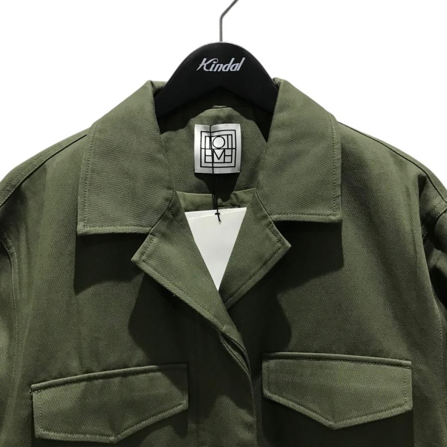 TOTEM トーテム toteme 【ARMY JACKET】 ミリタリージャケット 212-106-734 オリーブ サイズ：40 : カインドオルYahoo!店 - 通販 - Yahoo ...