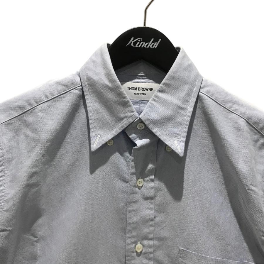 THOM BROWNE トム・ブラウン Thom Browne 半袖シャツ ライトブルー サイズ：2 : カインドオルYahoo!店 - 通販 - Yahoo!ショッピング