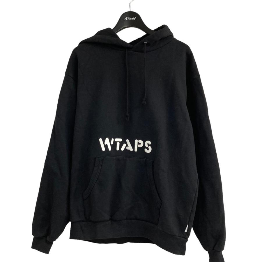 【値下げ】WTAPS 21AW 「SPOT BOB SCREEN HOODED」 ロゴパーカー ブラック サイズ：02 (EC) : 8045000612480 : カインドオルYahoo!店 ...