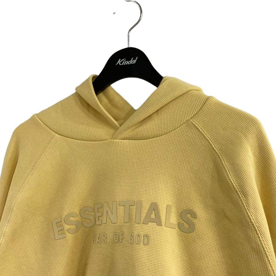 FOG ESSENTIALS エフオージーエッセンシャルズ サーマルプルオーバーパーカー ライトイエロー サイズ：L : カインドオルYahoo!店 - 通販 - Yahoo!ショッピング