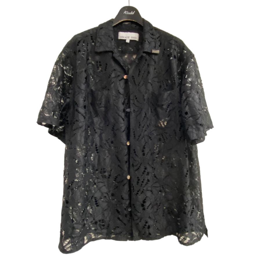 【値下げ】MIKAGE SHIN レースシャツ ブラック サイズ：1 (EC) : カインドオルYahoo!店 - 通販 - Yahoo!ショッピング
