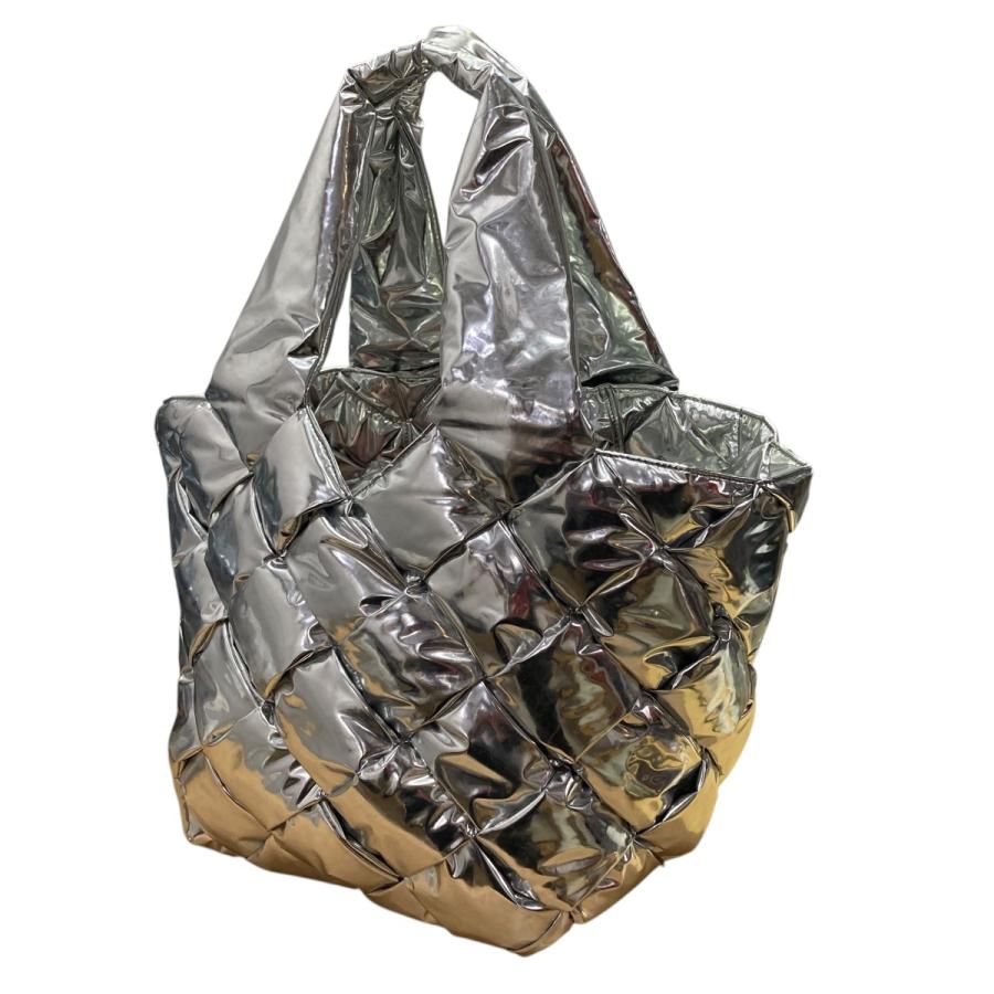 BOTTEGA VENETA 【値下げ】BOTTEGA カセットミラートートバッグ シルバー (EC) : カインドオルYahoo!店 - 通販 - Yahoo!ショッピング