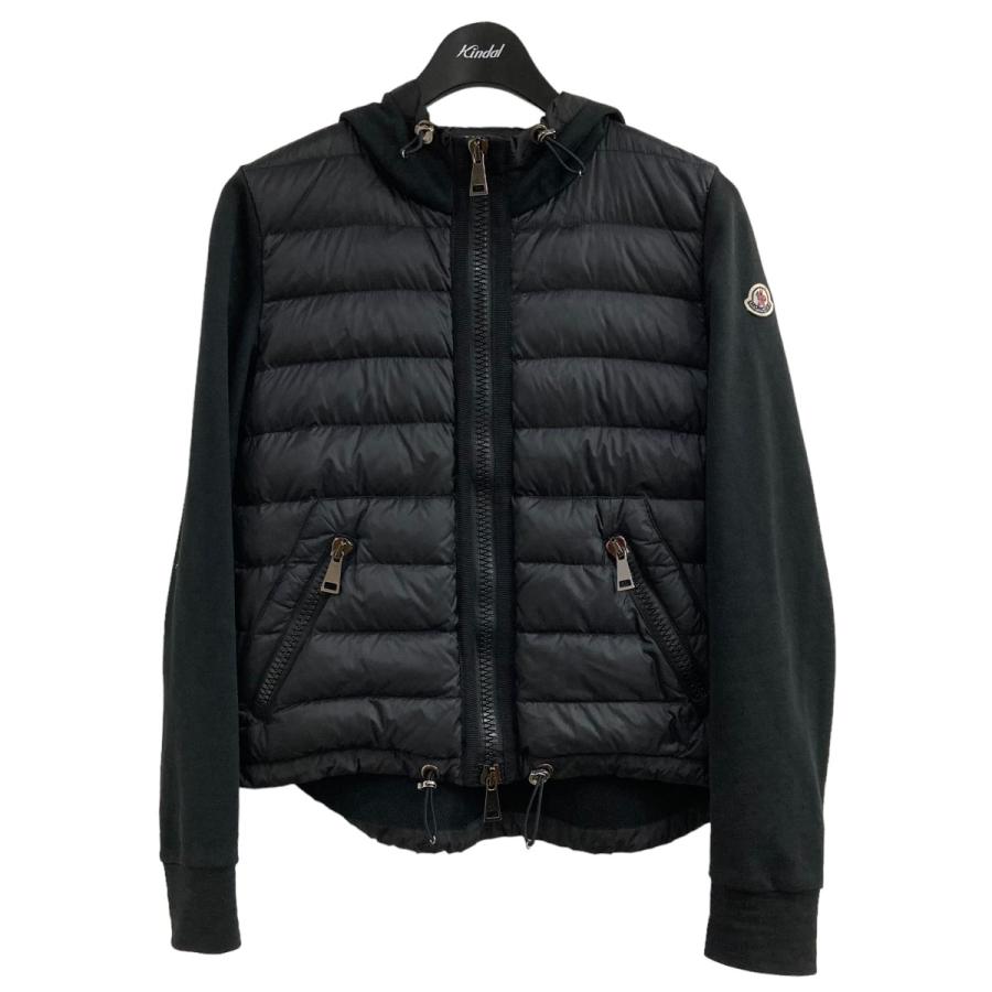 MONCLER モンクレール ハイブリッドカーディガンジャケット C20938496000 ブラック サイズ：XS : カインドオルYahoo!店 - 通販 - Yahoo!ショッピング