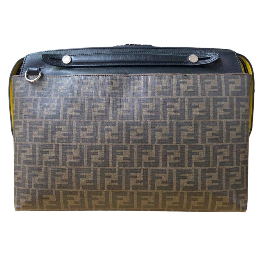 FENDI 【値下げ】FENDI ズッカ柄ショルダーバッグ 7VA458 ブラウン (EC) : カインドオルYahoo!店 - 通販 - Yahoo!ショッピング