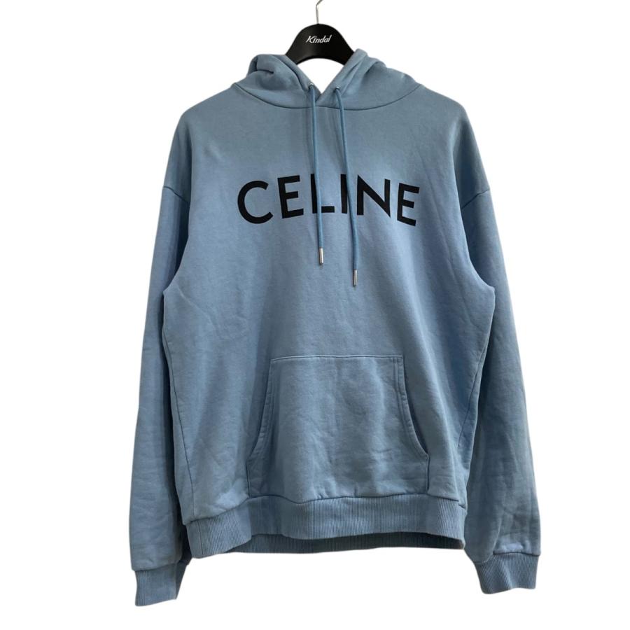 セリーヌ CELINE ロゴパーカー 2Y321670Q スカイブルー サイズ：M : 8045001007667 : カインドオルYahoo!店 - 通販 - Yahoo!ショッピング