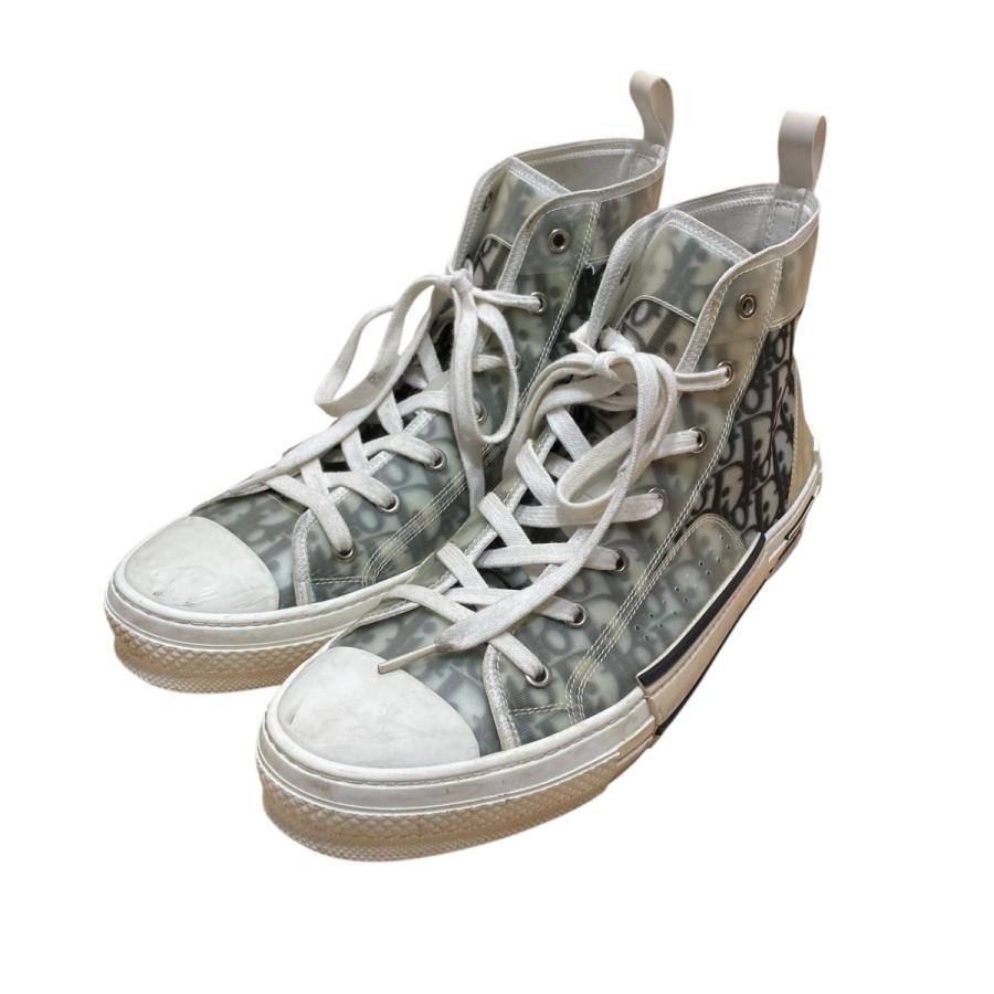 Christian Dior ディオール DIOR B23 ハイカットスニーカー 21CLS グレー×ホワイト サイズ：45 : カインドオルYahoo!店 - 通販 - Yahoo!ショッピング