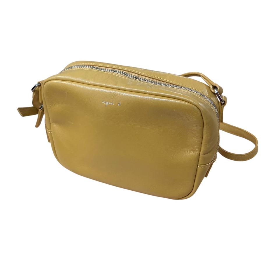 agnes b. 【値下げ】agnes b ショルダーバッグ イエロー サイズ：- (EC) : カインドオルYahoo!店 - 通販 - Yahoo!ショッピング