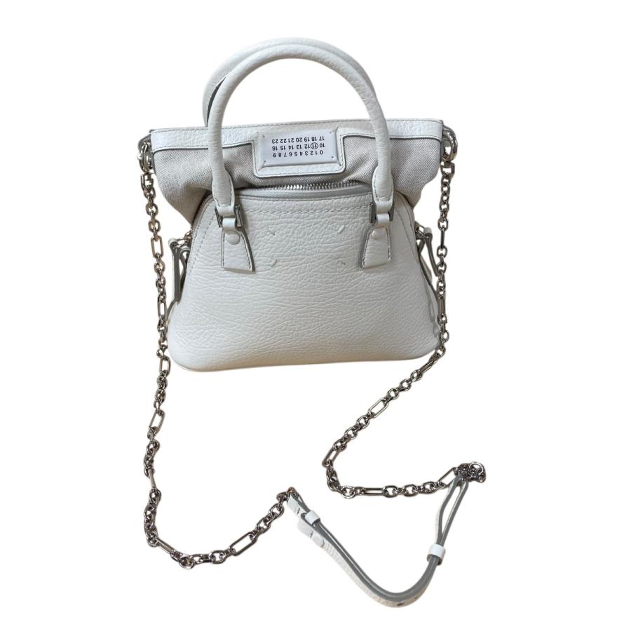 Maison Margiela メゾンマルジェラ 2WAYショルダーバッグ ホワイト サイズ：- : カインドオルYahoo!店 - 通販 - Yahoo!ショッピング