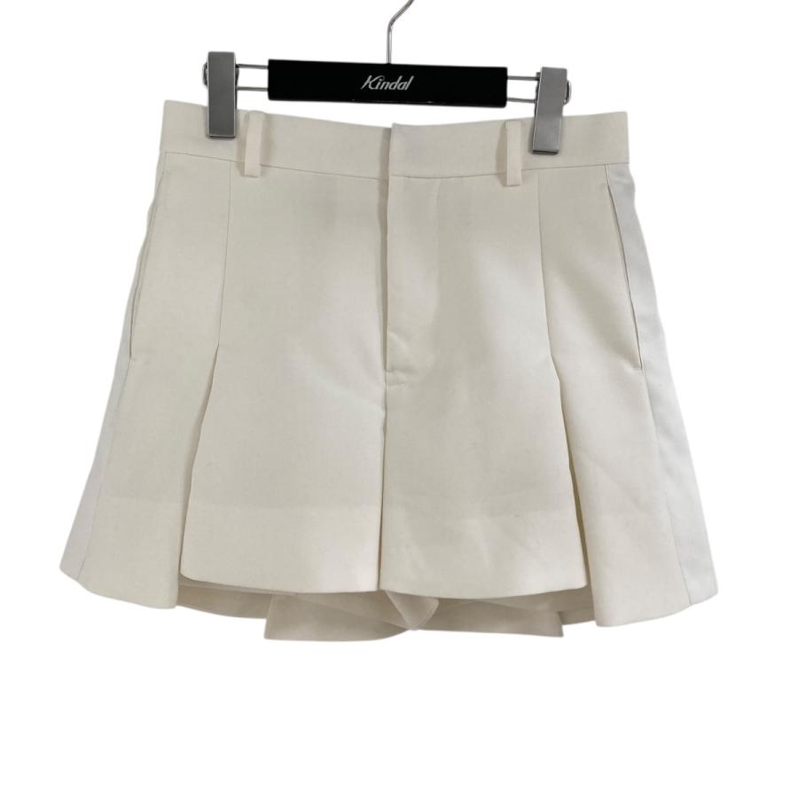 sacai 【値下げ】sacai 25SS ショートパンツ 25-07644 ホワイト サイズ：1 (EC) : カインドオルYahoo!店 - 通販 - Yahoo!ショッピング