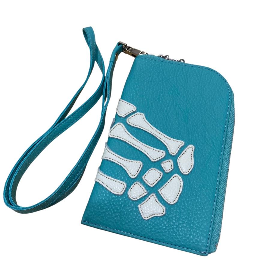 KAPITAL（キャピタル） ネックウォレット ターコイズ サイズ：- : カインドオルYahoo!店 - 通販 - Yahoo!ショッピング