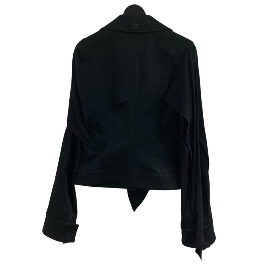 courreges 【値下げ】courreges ジャケット ブラック サイズ：34 (新宿店) : カインドオルYahoo!店 - 通販 - Yahoo!ショッピング