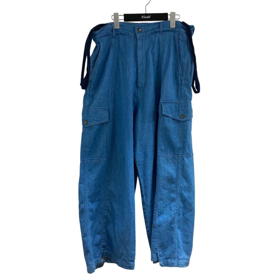 77circa ナナナナサーカ×ディッキーズ 77circa×Dickies イージーデニムパンツ インディゴ サイズ：Free : カインドオルYahoo!店 - 通販 - Yahoo!ショッピング