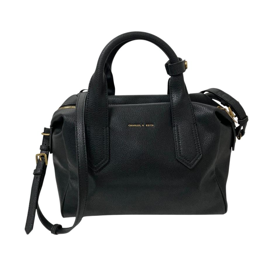 CHARLES ＆ KEITH チャールズ アンド キース ショルダーバッグ CK2 50150986 ブラック : カインドオルYahoo!店 - 通販 - Yahoo!ショッピング