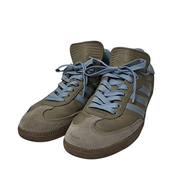 adidas 【値下げ】adidas HUMANRACE SAMBA ヒューマンレースサンバ ローカットスニーカー ID8712 カーキ× ...