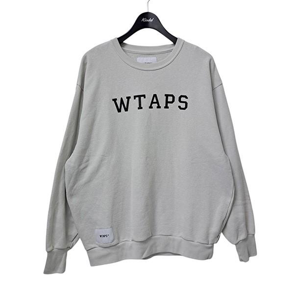 WTAPS ダブルタップス 22SS ACADEMY SWEATER CO PO ロゴプリントスウェットトレーナー 221ATDT-CSM18 オフホ : カインドオルYahoo!店 - 通販 ...