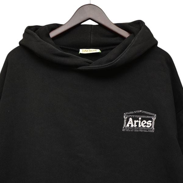 ARIES 【値下げ】ARIES バックプリントパーカー FNAR20003 ブラック サイズ：2 (三軒茶屋店) : カインドオルYahoo!店 - 通販 - Yahoo!ショッピング