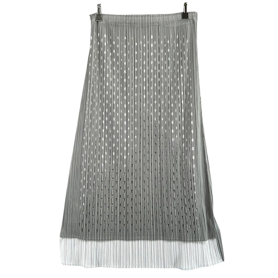 PLEATS PLEASE ISSEY MIYAKE 【値下げ】PLEATS ドットプリーツスカート グリーングレー調 サイズ：2 (吉祥寺店) : カインドオルYahoo!店 - 通販 ...
