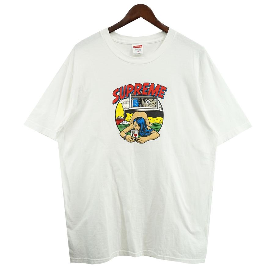 Supreme シュプリーム 25SS Bedroom Tee ベッドルーム ロゴ ガール Tシャツ ホワイト サイズ：M : カインドオルYahoo!店 - 通販 - Yahoo!ショッピング