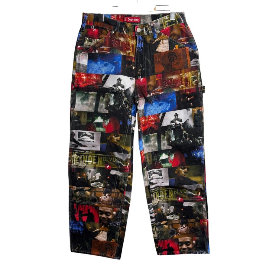 シュプリーム Supreme 21AW／ Nas and DMX Collage Double Knee Denim Painter Pant ...