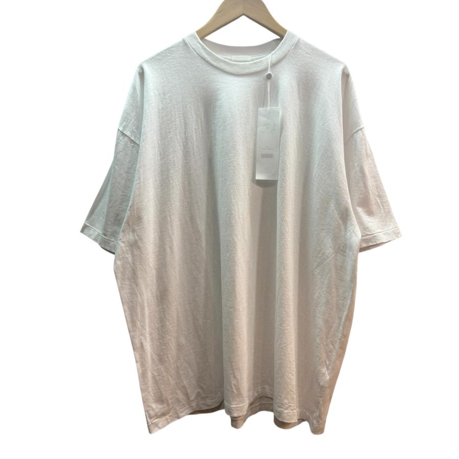 COMOLI コモリ 25SS／ コットンジャージ ／半袖Tシャツ ／B01-05010 ホワイト サイズ：5 : カインドオルYahoo!店 - 通販 - Yahoo!ショッピング