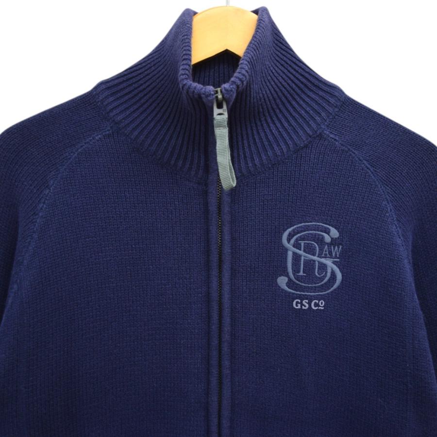 ジースター・ロウ G-STAR RAW CO ZEE VEST KNIT L／S コットンドライバーズニット 86550 2341 3038 ネイビー : 8066000243344 ...