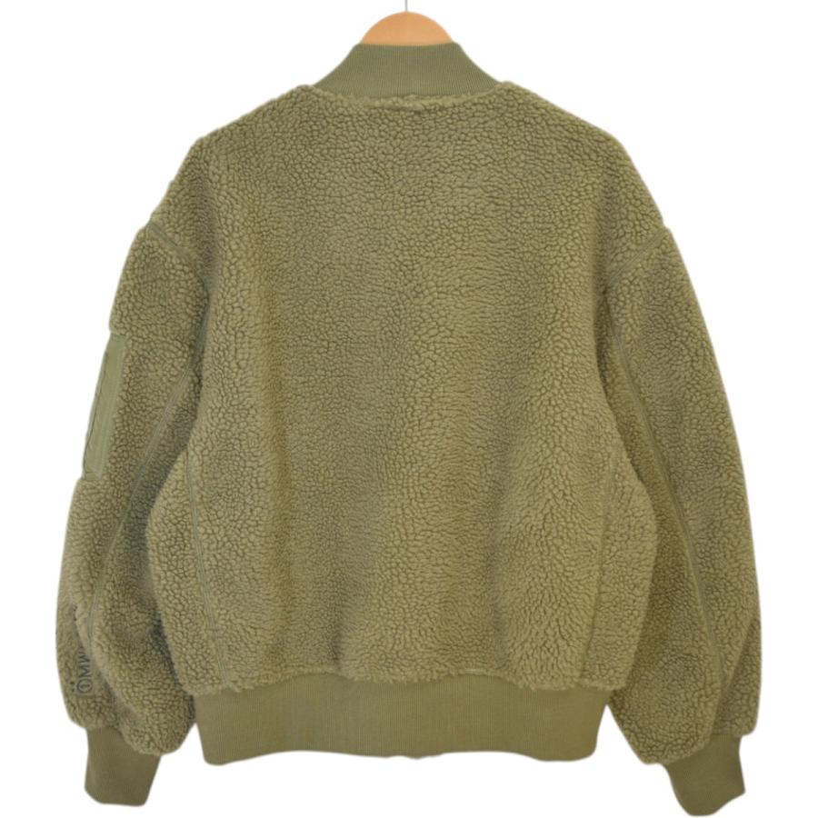 ジーユー ジーユー×ソフ GU×1MW by SOPH． フリースMA-1ブルゾン オリーブ サイズ：S : カインドオルYahoo!店 - 通販 - Yahoo!ショッピング