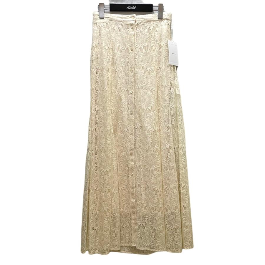 Ameri アメリ AMERI MARGARET LACE A LINE SHIRT アイボリー サイズ：M : カインドオルYahoo!店 - 通販 - Yahoo!ショッピング