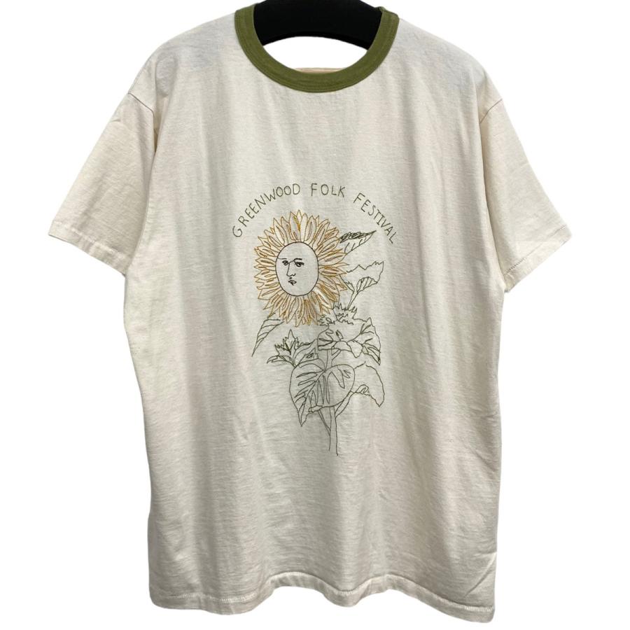 サミュエル ゼリグ samuel zelig 24SS GREENWOOD TEE刺繍Tシャツ ベージュ サイズ：XL : カインドオルYahoo!店 - 通販 - Yahoo!ショッピング