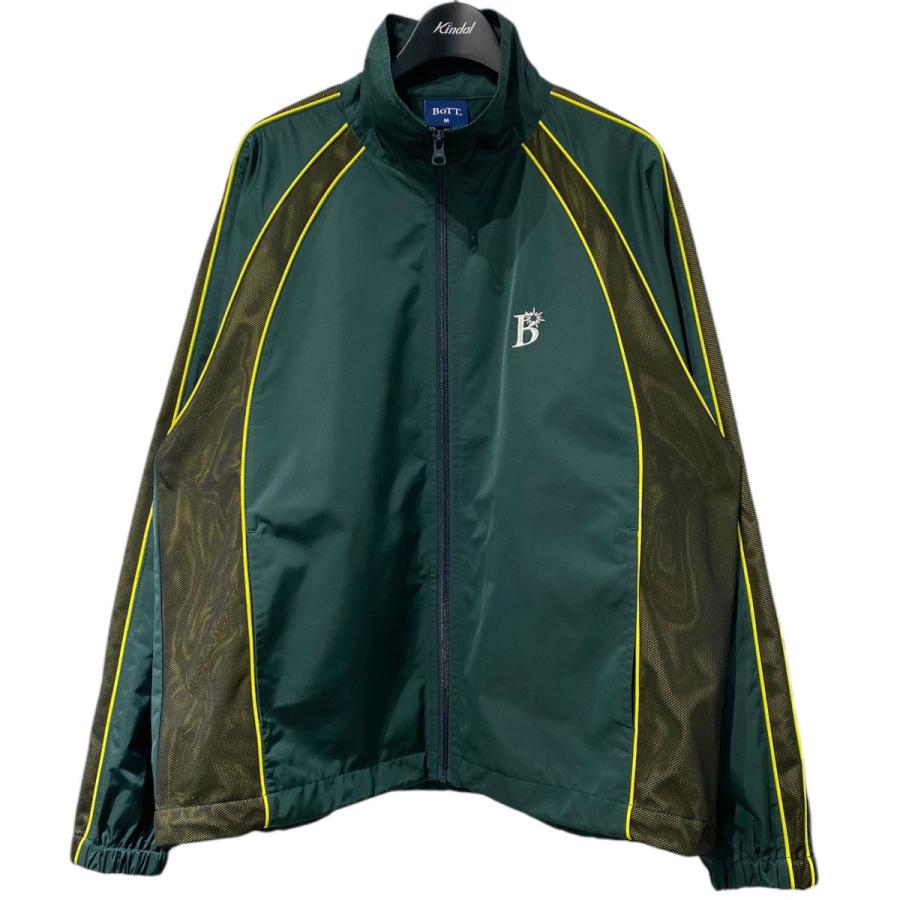 ボット BoTT 25SS Mesh Panel Track Jacketメッシュ切替トラックジャケット グリーン サイズ：M : カインドオルYahoo!店 - 通販 - Yahoo!ショッピング