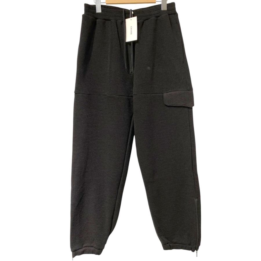 チェイス CHASSE 24AW Waffle Zip Pantワッフルイージーパンツ ブラック サイズ：1(〜96cm) : カインドオルYahoo!店 - 通販 - Yahoo!ショッピング