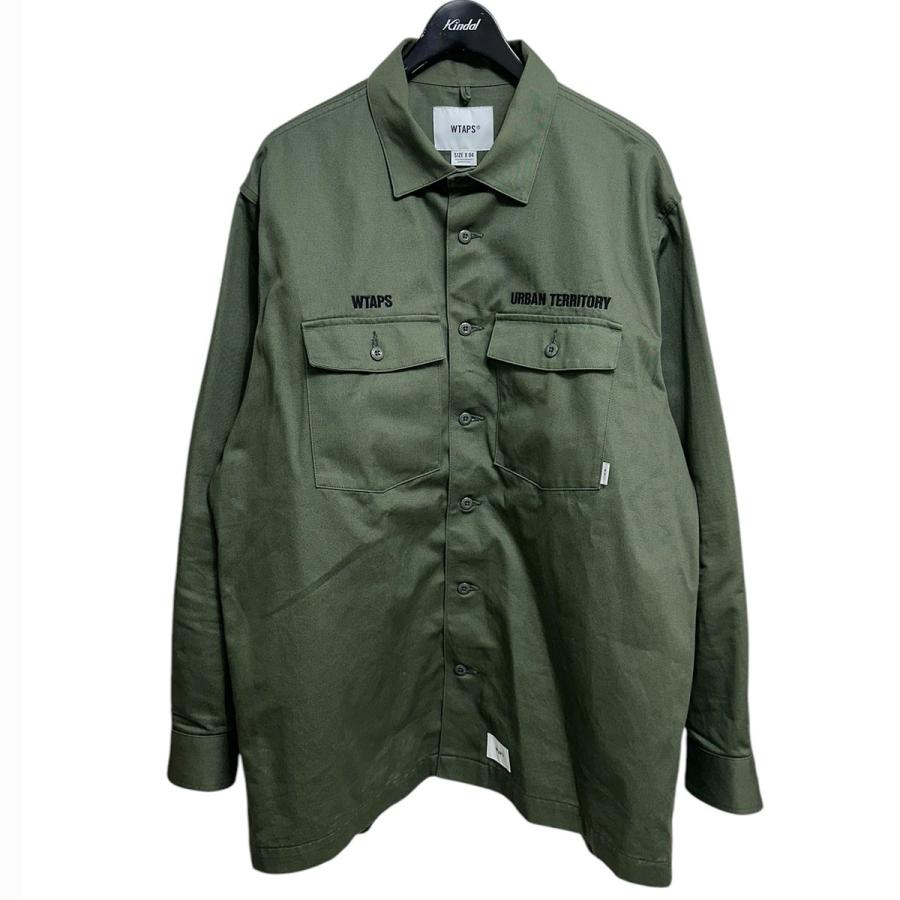 WTAPS ダブルタップス 22SS BUDS／LS／COTTON．／TWILL バッズシャツ ミリタリーシャツジャケット 221BRDT-SHM02 : カインドオルYahoo!店 - 通販 ...