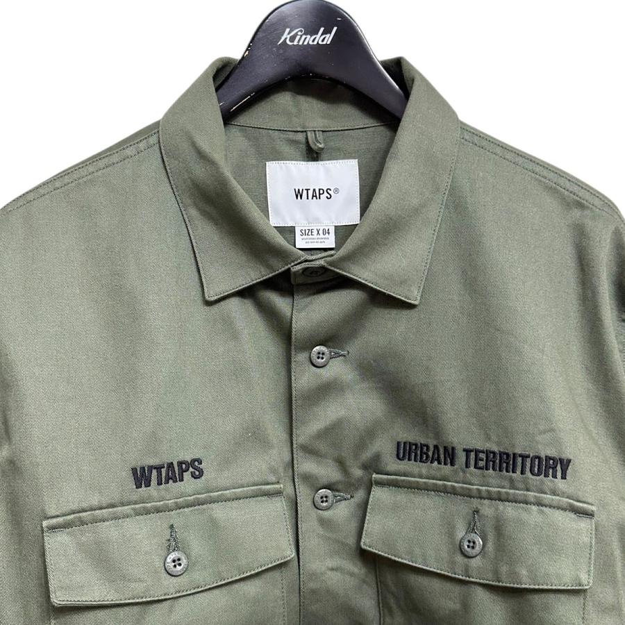 WTAPS ダブルタップス 22SS BUDS／LS／COTTON．／TWILL バッズシャツ ミリタリーシャツジャケット 221BRDT-SHM02 : カインドオルYahoo!店 - 通販 ...