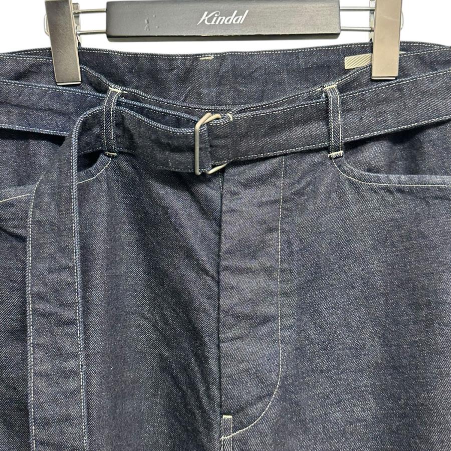 BLURHMS ブラームス blurhms 12.9oz Denim Long Belted Pants BLURHMS ブラームス blurhms 12.9oz Denim Long Belted Pants