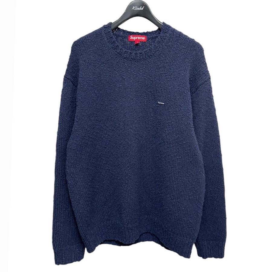 Supreme（シュプリーム） Supreme 24SS Boucle Small Box Sweater ブークレ編みスモールボックスロゴセーター ネイビー サイズ： : カインドオル ...