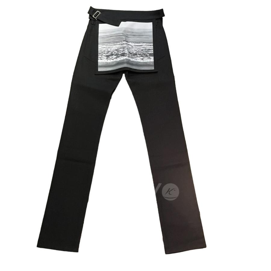 RAF SIMONS ×ROBERT MAPPLETHORPEスキニーパンツ17SS ブラック サイズ：28 (阿佐ヶ谷店) : カインドオル ...