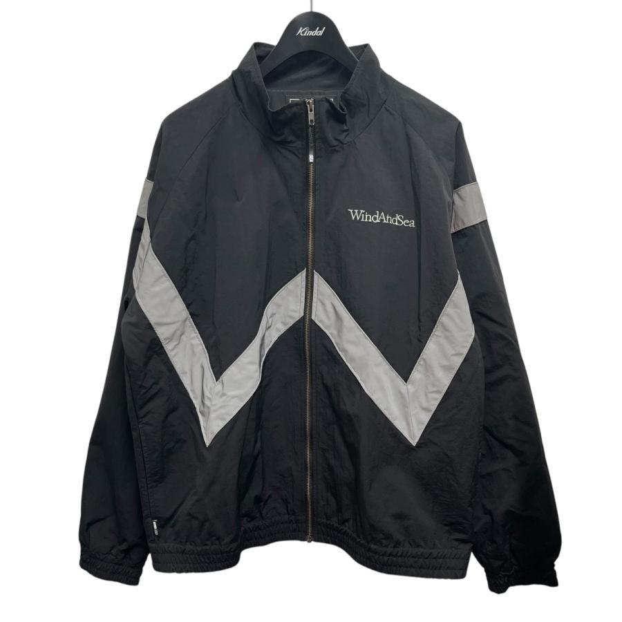 WIND AND SEA ウィンダンシー ナイロンジャケット WDS-O-ATH-23-Q3-JK-03 ブラック サイズ：L : カインドオルYahoo!店 - 通販 - Yahoo!ショッピング