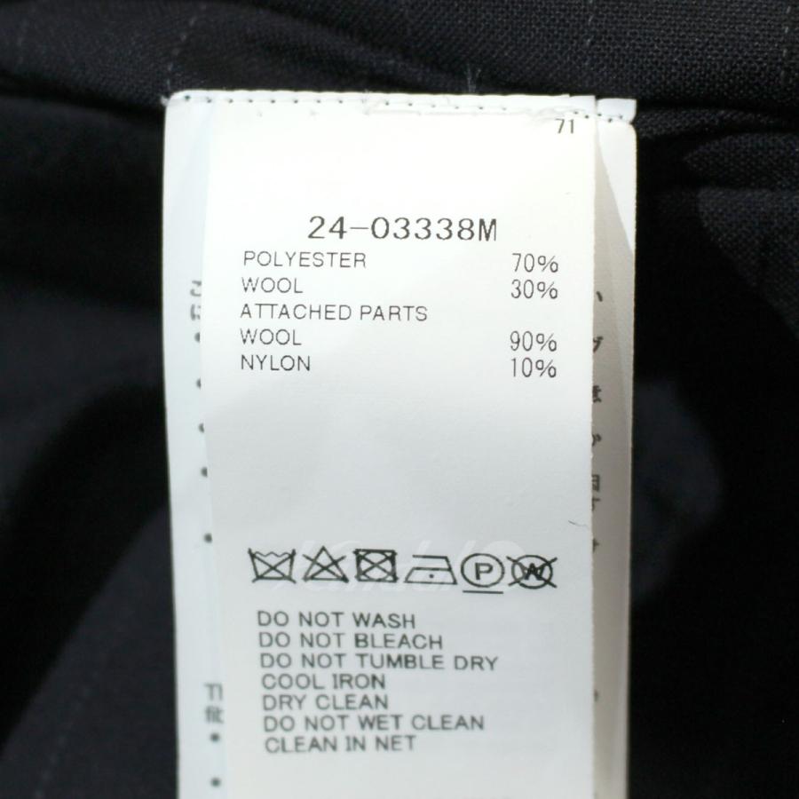 sacai サカイ 24SS Chalk Stripe Jacket チョークストライプ ジャケット ネイビー サイズ：2 : カインドオルYahoo!店 - 通販 - Yahoo!ショッピング