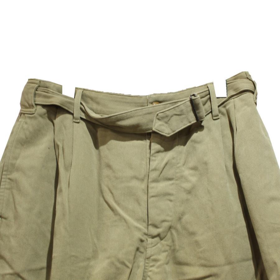 COMOLI コモリ コットンツイル ベルテッドショーツ ショートパンツ ベージュ サイズ：1 : カインドオルYahoo!店 - 通販 - Yahoo!ショッピング