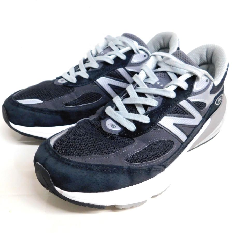 ニューバランス NEW BALANCE Made in USA 990 v6 BK6 スニーカー M990BK6 ブラック サイズ：28cm ...