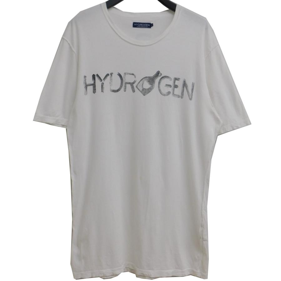HYDROGEN ハイドロゲン インサイドアウトカットソー ホワイト サイズ：XL : カインドオルYahoo!店 - 通販 - Yahoo!ショッピング