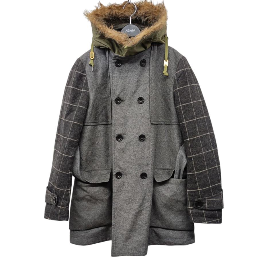 MIHARAYASUHIRO ミハラヤスヒロ MIHARA YASUHIRO ドッキングコート 81131348 グレー サイズ：46 : カインドオルYahoo!店 - 通販 - Yahoo ...