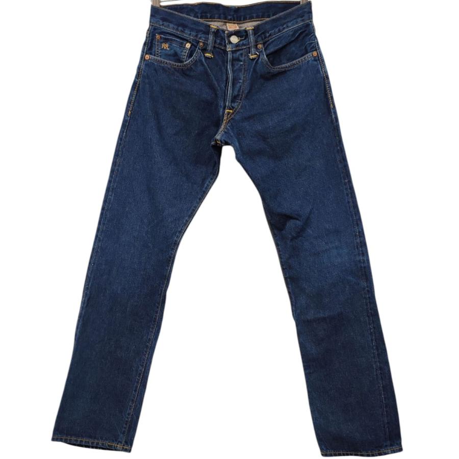 RRL Ralph Lauren ダブルアールエル セルビッチ デニムパンツ インディゴ サイズ：29 : カインドオルYahoo!店 - 通販 - Yahoo!ショッピング