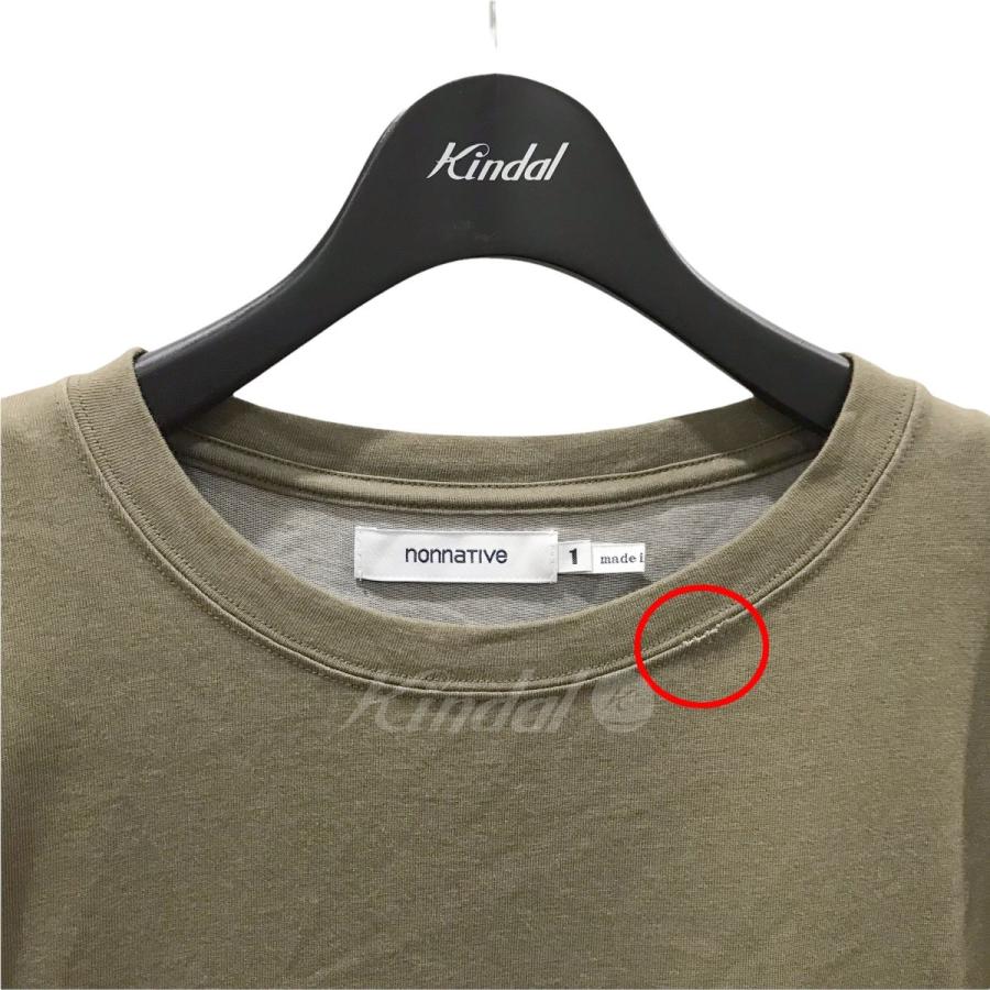 nonnative 【値下げ】nonnative 20SS ポケットTシャツ DWELLER S／S TEE C／P JERSEY COOLMAX オリーブ サイズ：1 : カインドオル ...