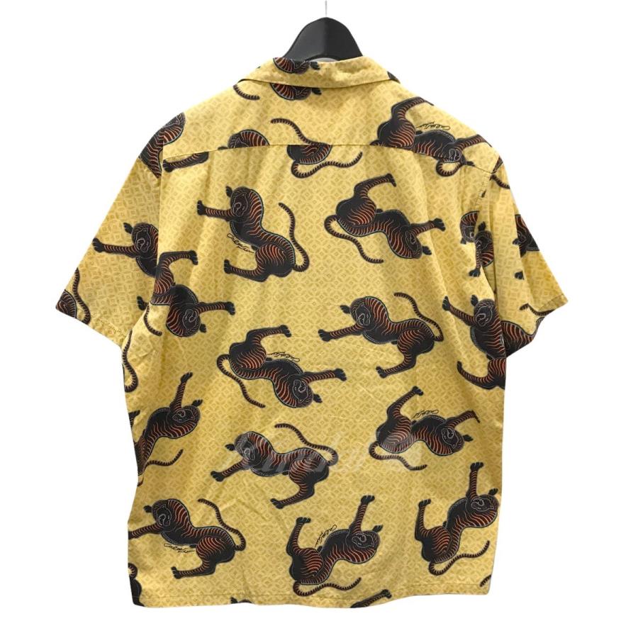 CALEE × MIHO MURAKAMI タイガープリント半袖シャツ ALLOVER TIGER PATTERN S／S SHIRT イエロー・ブラ : カインドオルYahoo!店 - 通販 ...