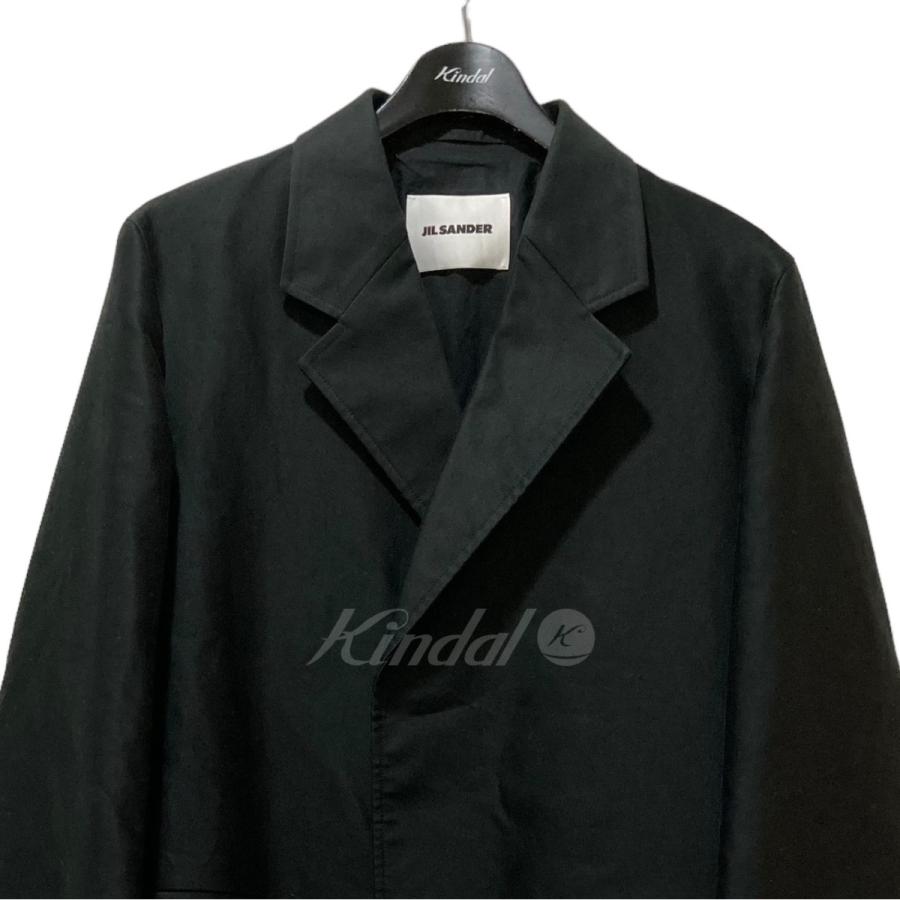 JIL SANDER ジルサンダー コットンジャケット JSMS150222MS2410001 ブラック サイズ：48 : カインドオルYahoo!店 - 通販 - Yahoo!ショッピング