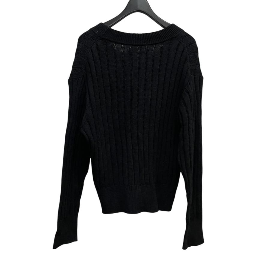 MHL. エムエイチエル MHL Vネックニット 595-1263504 ブラック サイズ：2 : カインドオルYahoo!店 - 通販 - Yahoo!ショッピング